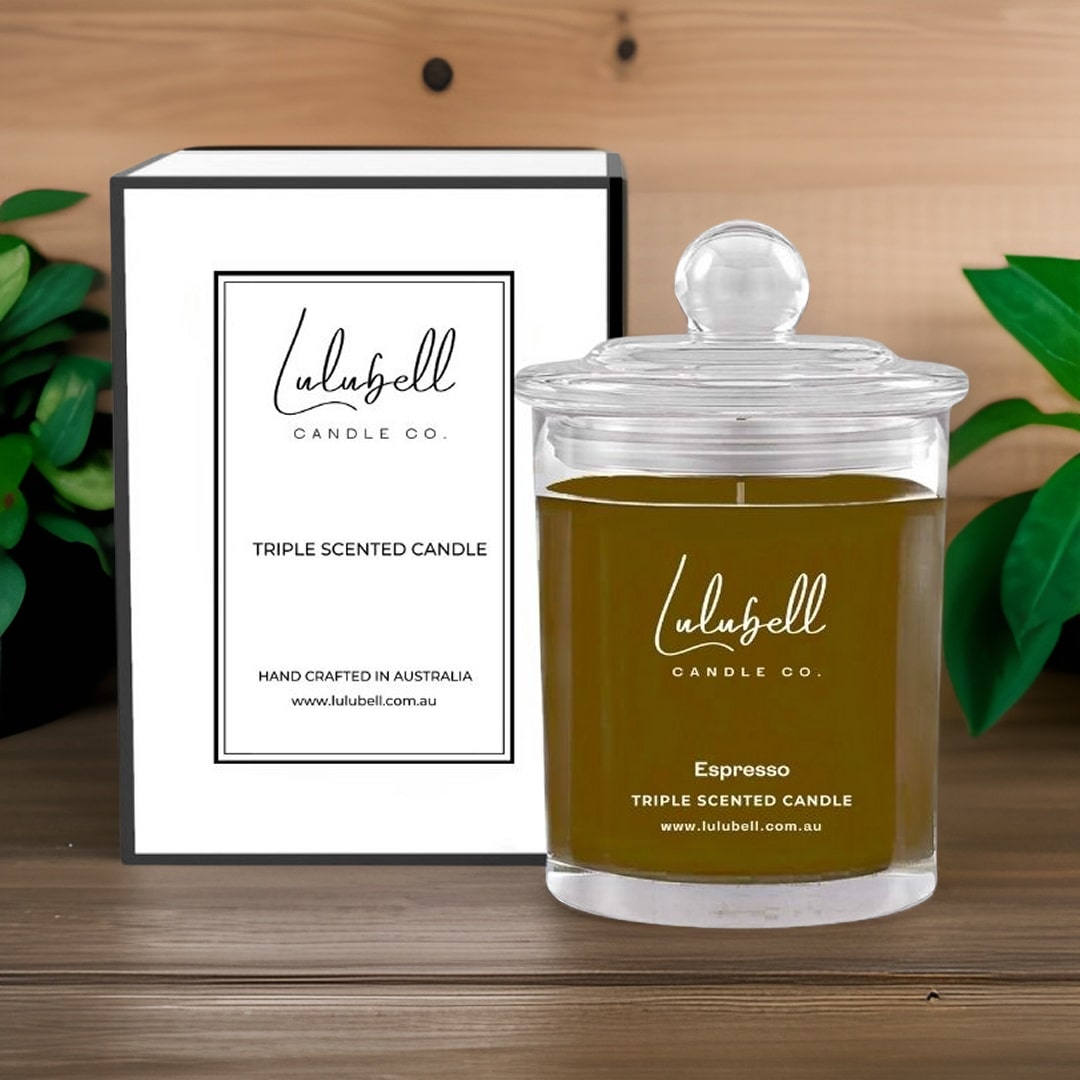 Espresso Coffee Candle – Lulubell Candle Co.
